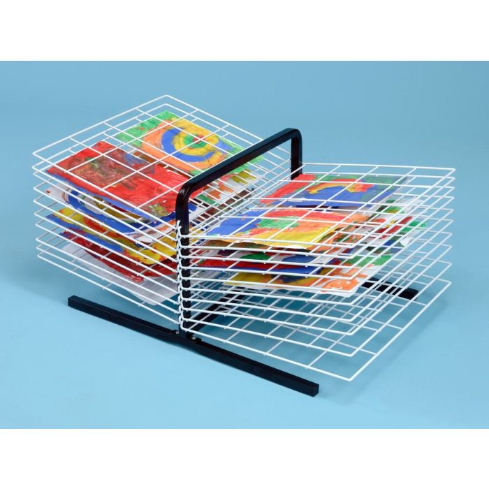 Double Sided Drying Rack 20 Shelf | Dryad Education