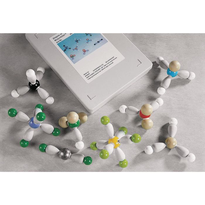 Molymod Shapes of Molecules Set - Electron Repulsion Theory | Dryad ...
