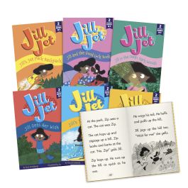 Junior Learning Jill Jet- Decodable Chapter Books- Boxed Set | Dryad ...