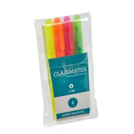 Classmates Highlighter Assorted - Pack of 4 | Dryad Education