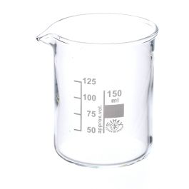 Simax Glass Beaker Squat Form - 150ml - Pack of 10 | Dryad Education