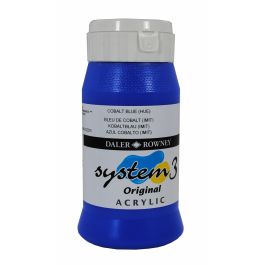 System 3 Acrylic 500ml - Cobalt Light Blue | Dryad Education